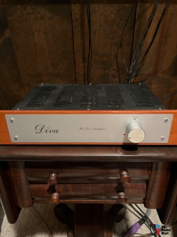 Diva (Singapore) M-7 Preamplifier, Classic. Who Knows L.S. Lim? Reduced ...