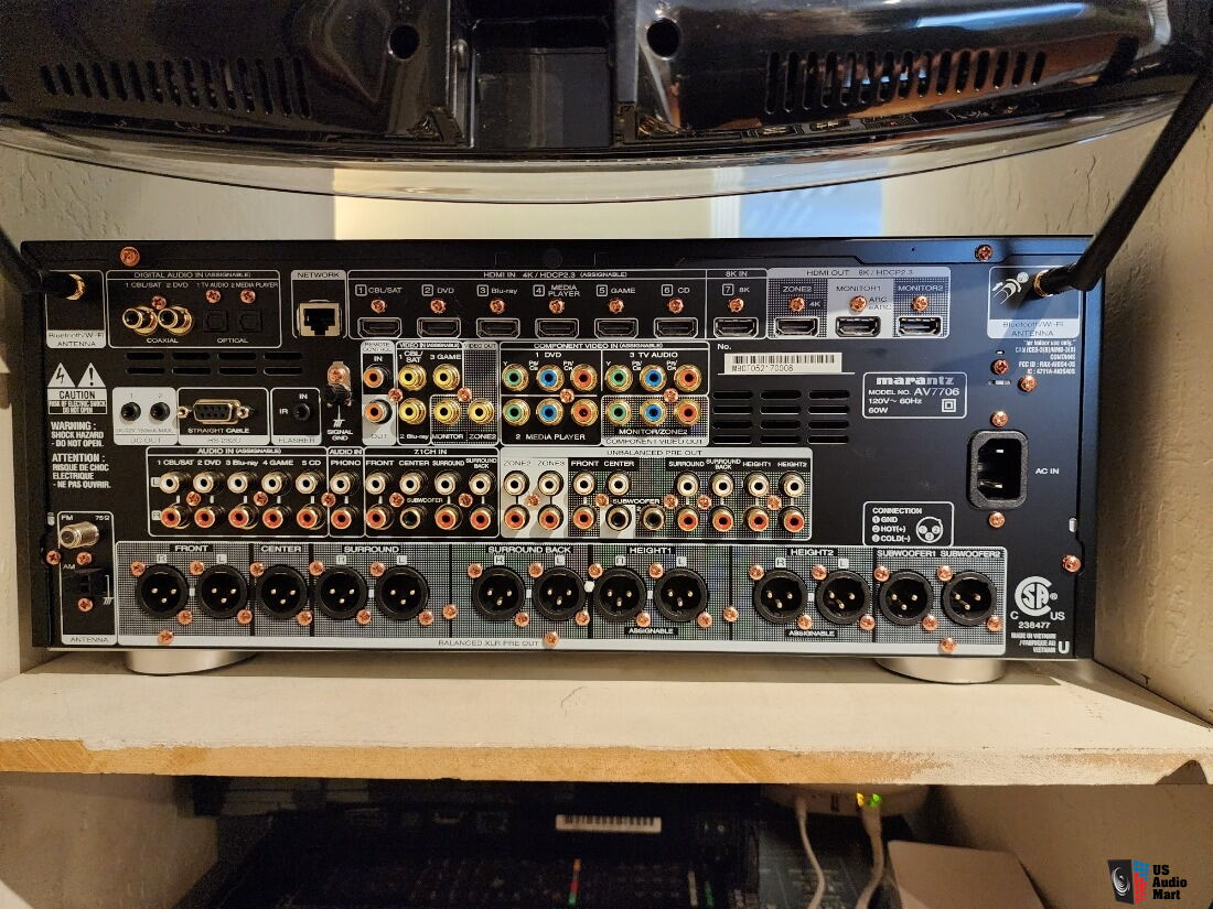 Marantz AV7706 Home Theater Preamp / Processor Photo #5131015 - US ...