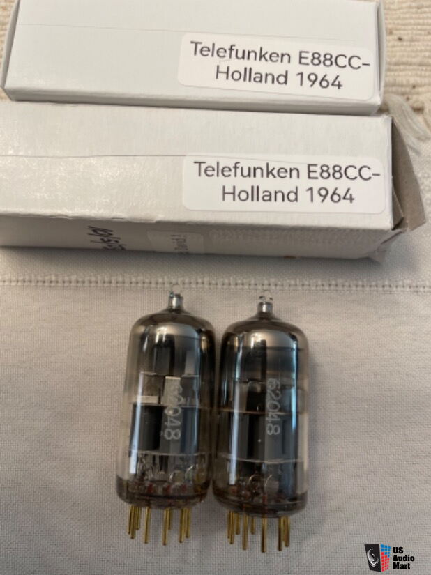 Telefunken E88CC 1964 tubes NOS - Sale Pending Photo #5131071 - US ...