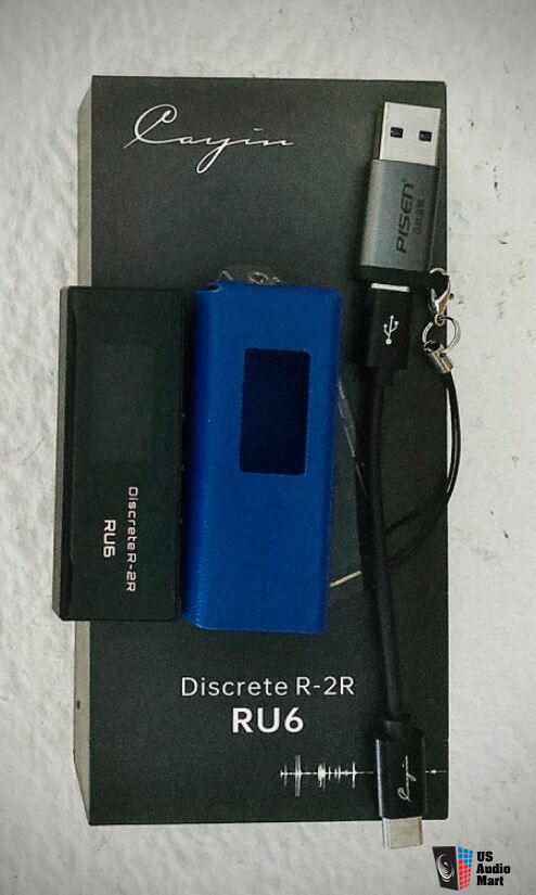 Cayin RU6 Portable R2R DAC/headphone amp with case Photo #5131344 - US ...