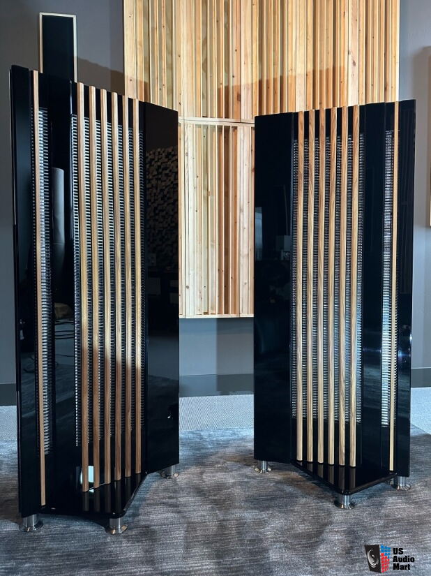 ALSYVOX Audio Design Tintoretto X full range ribbon speakers Photo ...