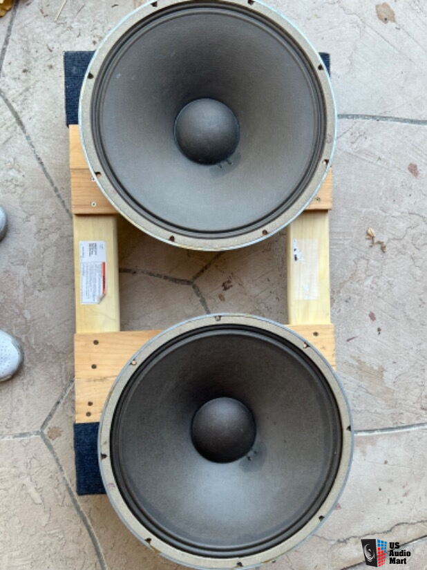 JBL components - 130B 32Ω woofers RARE!!! & 075 tweeters 8Ω For Sale ...