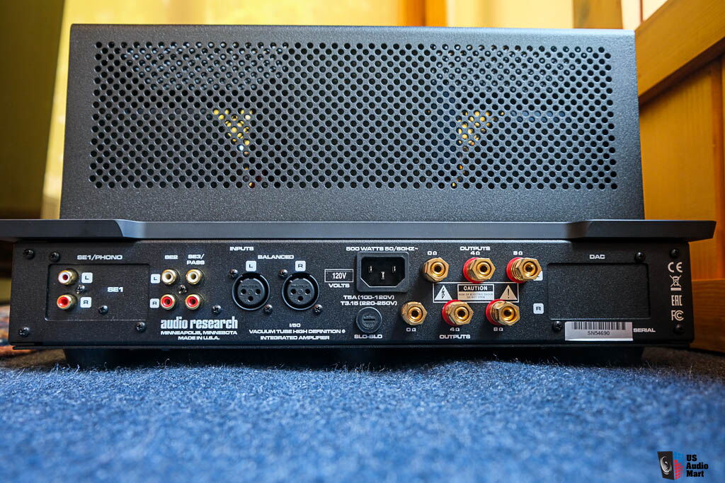Audio Research I/50 Stereo Tube Integrated Amplifier, Black