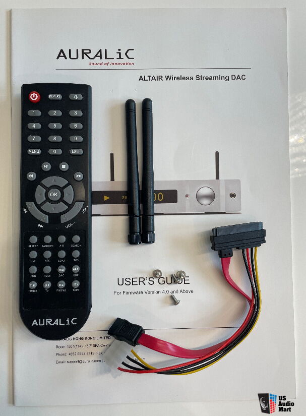 Auralic Altair Wireless Streaming DAC. Silver Photo #5132685 - US Audio ...
