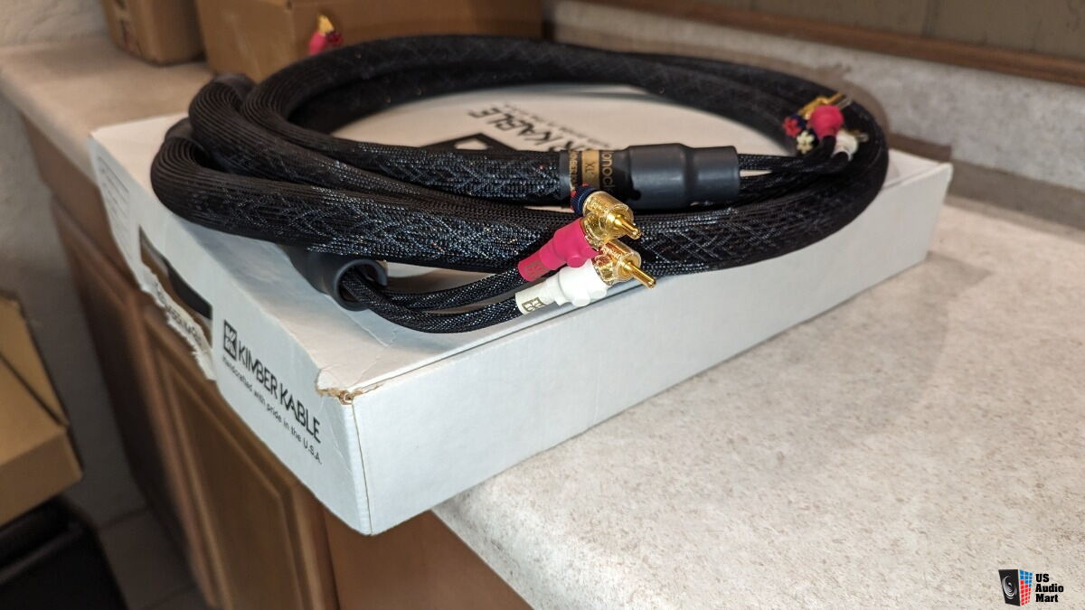 Kimber KABLE Speaker Cable 6 ft Pair- MONOCLE-XL Summit line Dealer ...