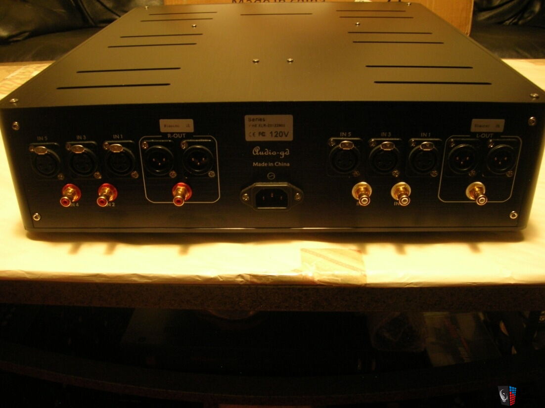 Audio-GD. HE-1 XLR Vacuum Tube Preamp. Purchased New from Dealer 4-15 ...