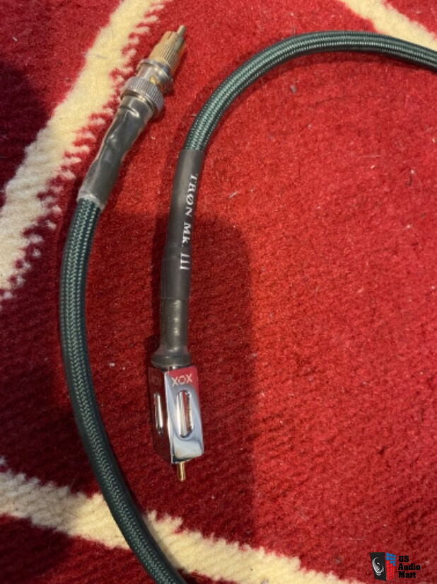 Black cat tron reference mk III 75Ω coaxial cable 3.5FT Photo #5463494 ...