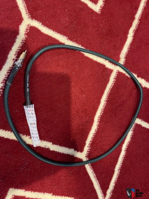 Black cat tron reference mk III 75Ω coaxial cable 3.5FT Photo #5463494 ...