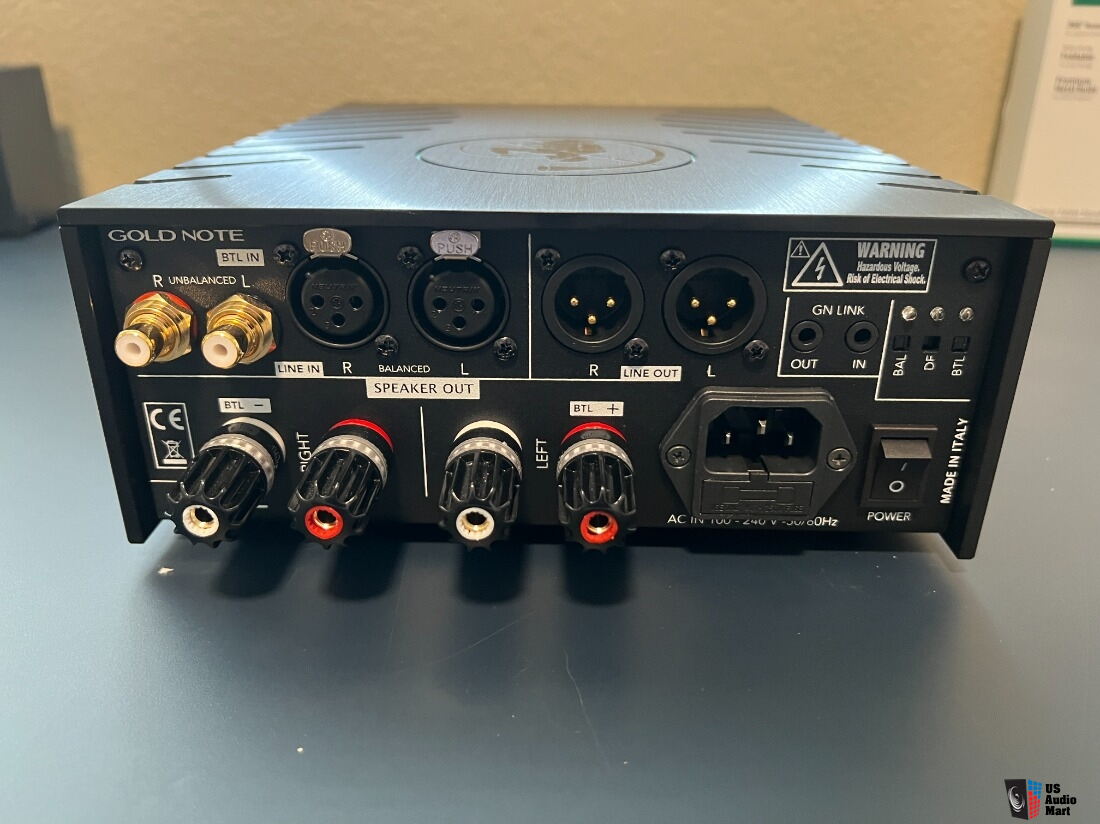 Gold Note PA-10 Power Amplifier with Extras