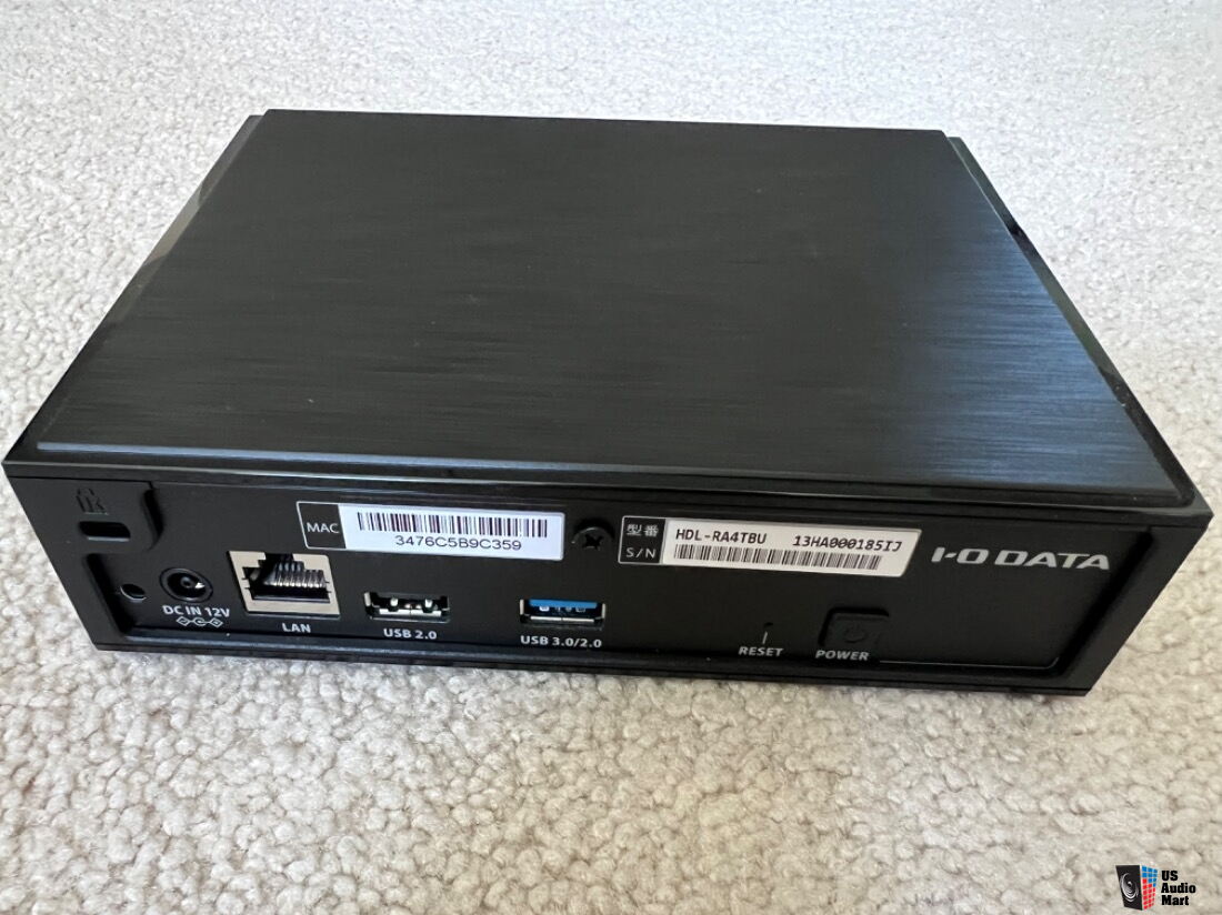 IO DATA SoundGenic HDL-RA4TBU - Audio Server / NAS (Network Attached ...