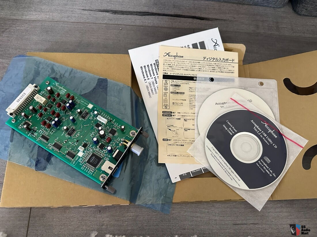 Accuphase DAC40 Digital Analog Converter Card 192KHz/24bit USB Photo ...