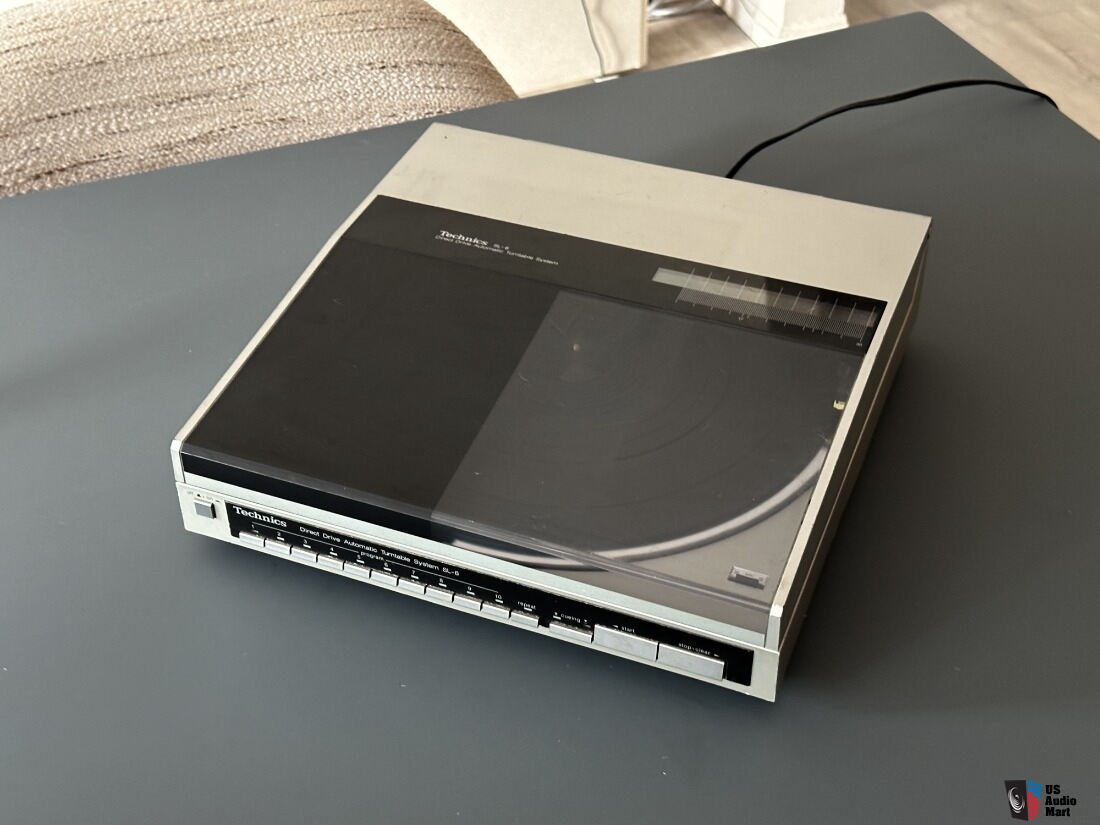 1980s Technics SL-6 Direct Drive Automatic Turntable with Shure M96 LT ...