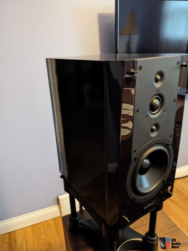 Sony SS-NA5ES Stand Mount Speakers, Excellent Reviews, Mint, Original Owner