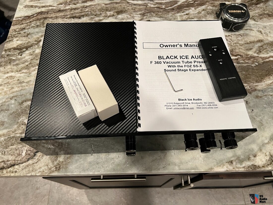 Black Ice F360 Preamp