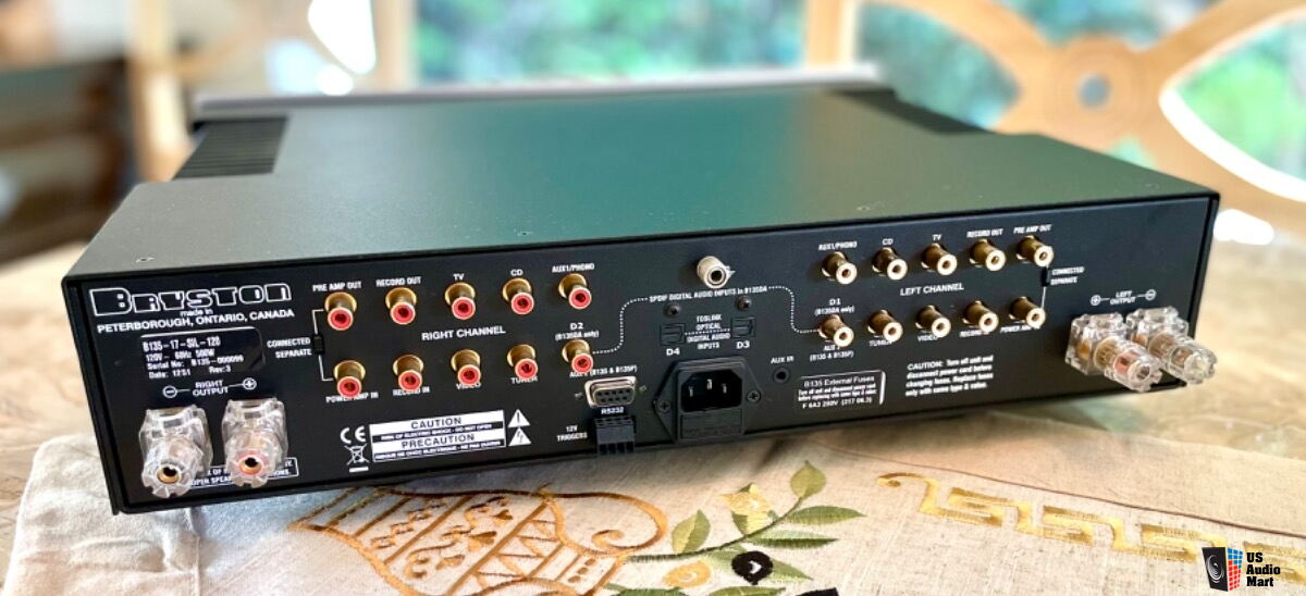 Bryston B135 SST2 Integrated Amp in Excellent condition, w/Factory Test ...
