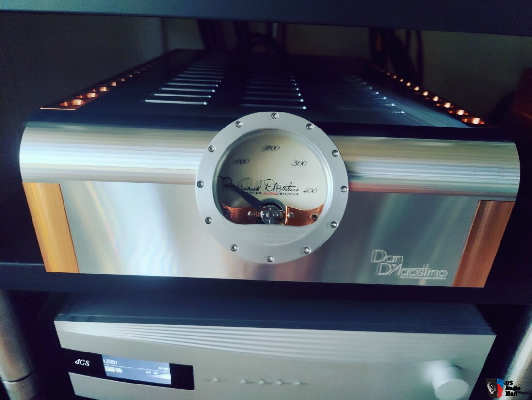 Dan D'Agostino Momentum M400 Monaural Amplifier (pair) in Silver Photo ...