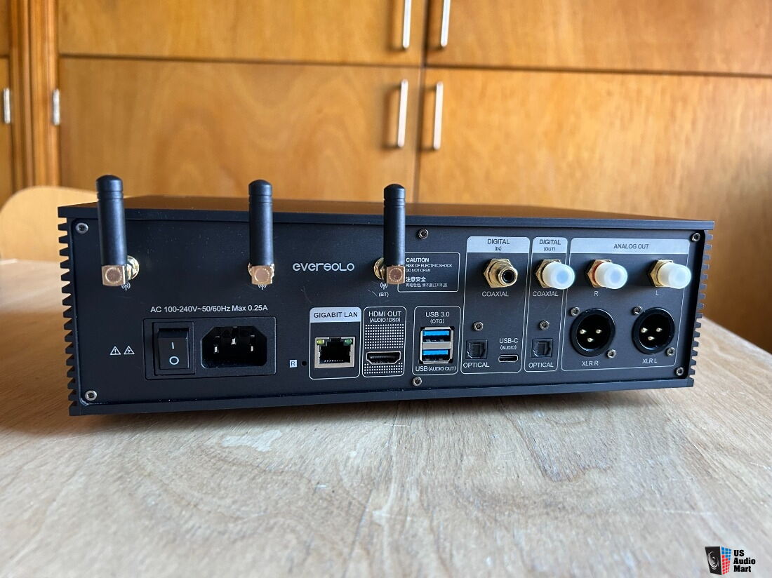 Eversolo DMP-A6 Streamer Network Player Music Service and pre-amp
