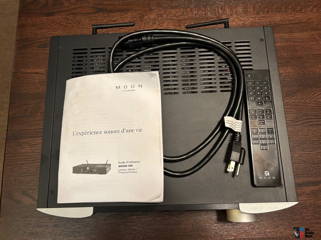 Moon by Simaudio 390 Network Player/Preamplifier Dealer Ad - US Audio Mart