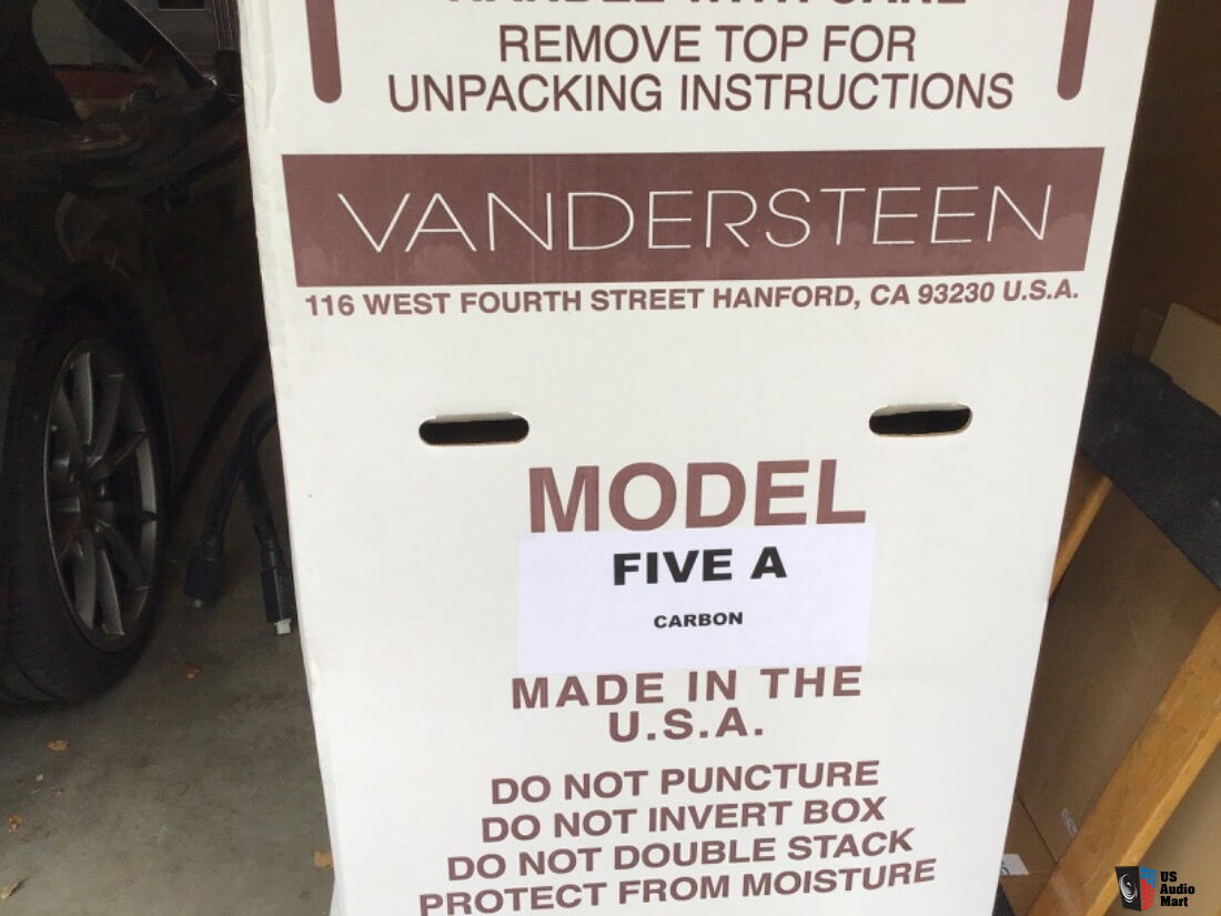 Lowered! Vandersteen 5A Carbon in Premium White Finish Photo #5144803 ...