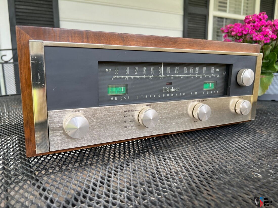 Nice McIntosh MR65B FM stereophonic vacuum tube tuner Photo #5145259 ...