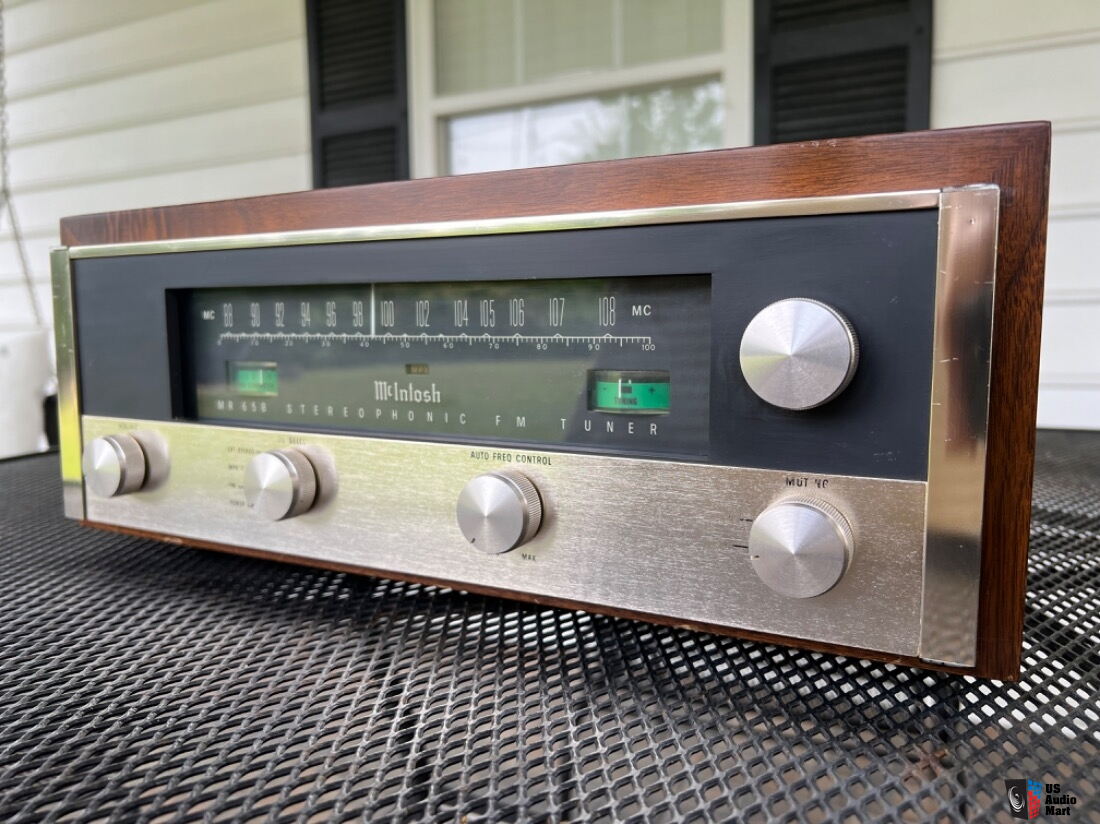 Nice McIntosh MR65B FM stereophonic vacuum tube tuner Photo #5145259 ...