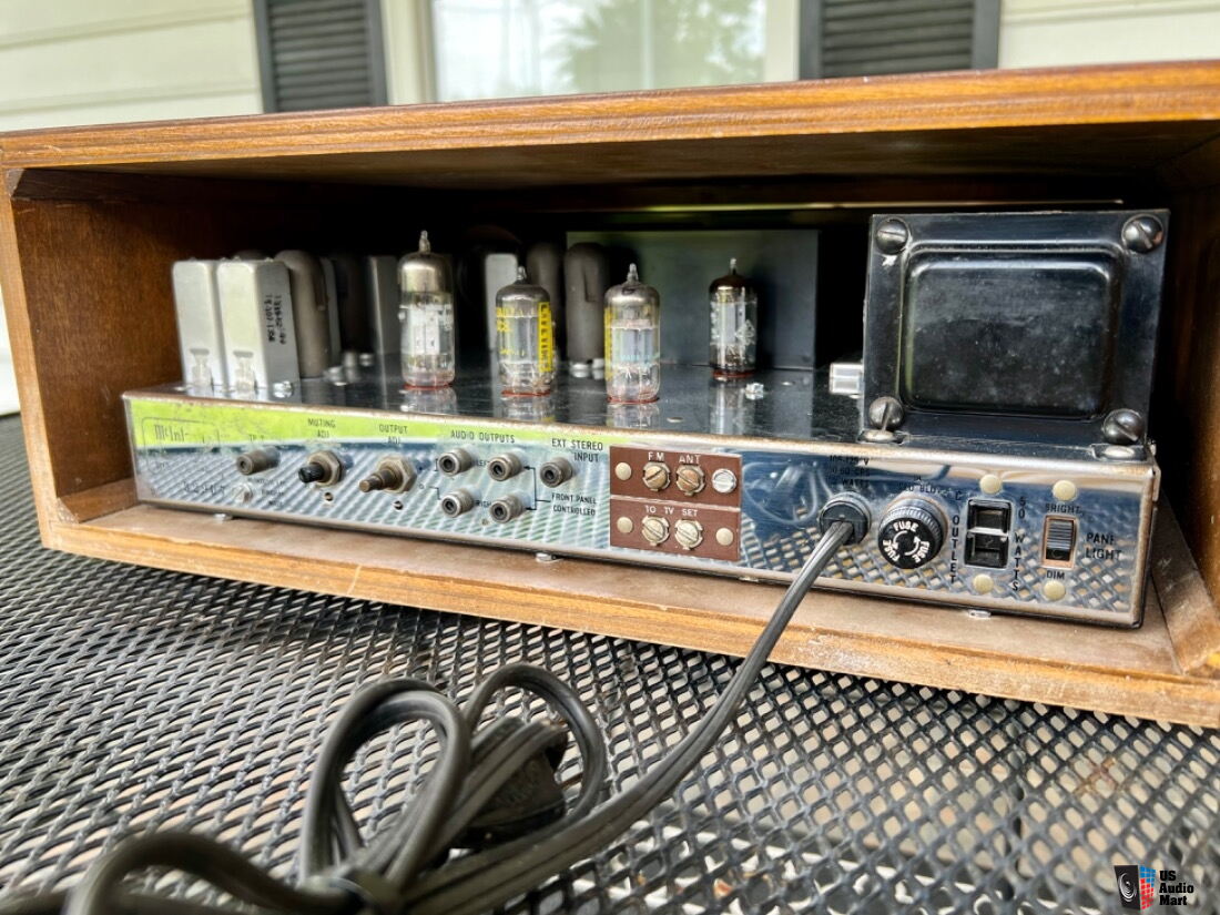 Nice McIntosh MR65B FM stereophonic vacuum tube tuner Photo #5145259 ...