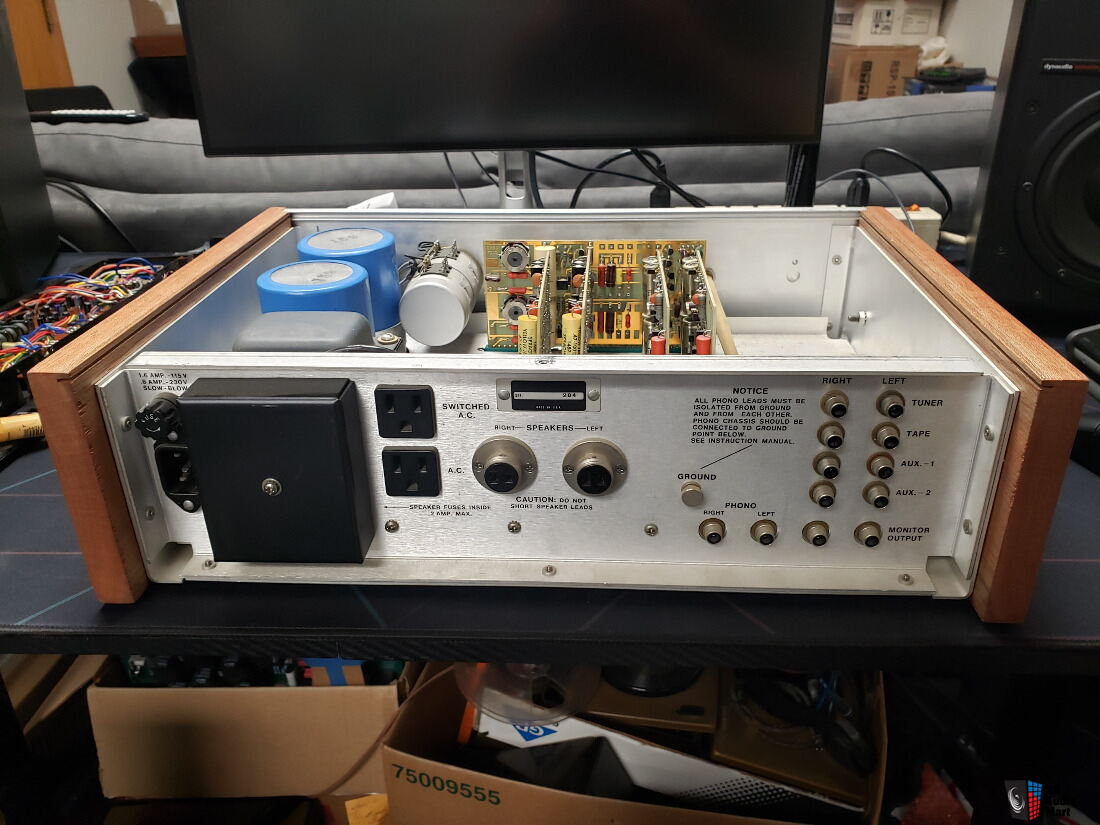 Barney Oliver Ultra Rare Integrated Amplifier Photo #5145610 - US Audio ...