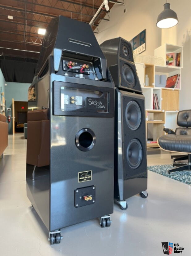 Certified Authentic Wilson Audio Sasha DAW in Carbon Gloss Photo ...