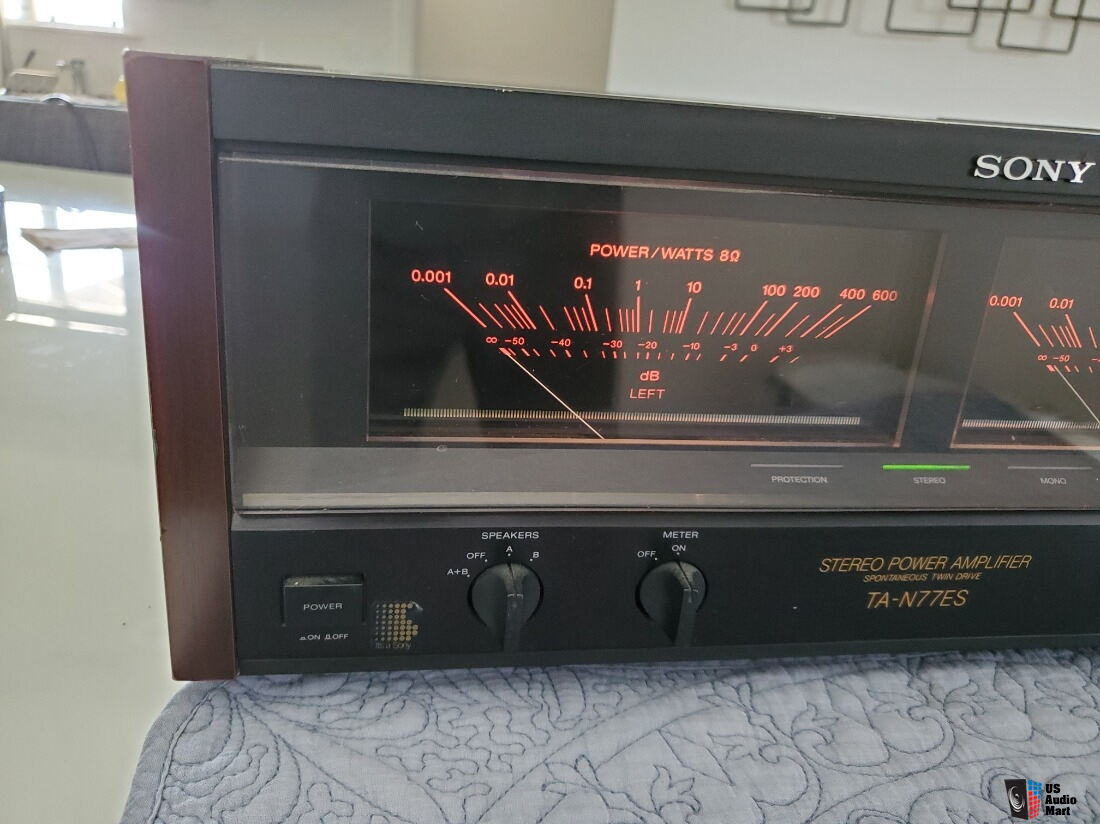 SONY TA-N77ES Power Amplifier Serviced Works and Looks Great Photo ...