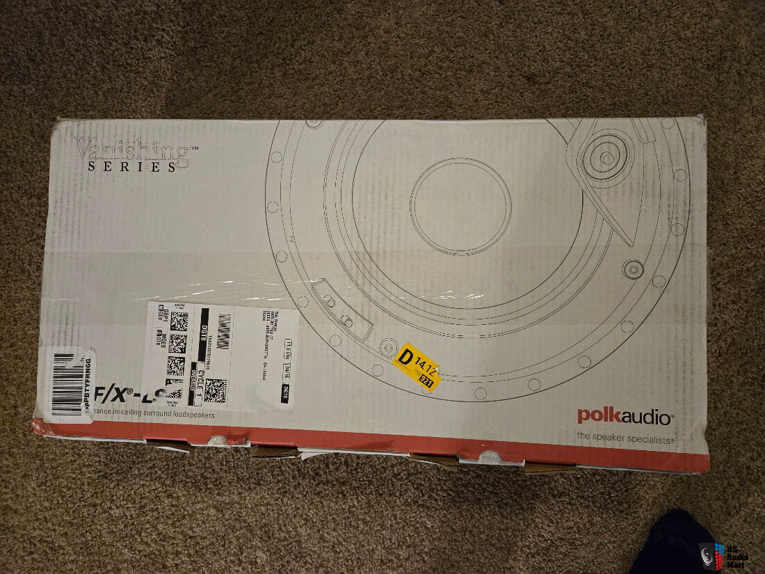 Polk Audio In-ceiling 80F/X-RT Vanishing Series For Sale - Canuck Audio ...