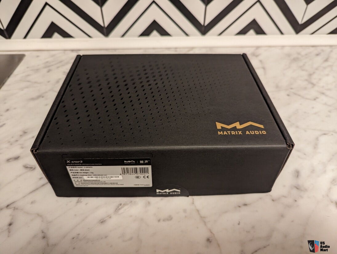 Matrix X-SPDIF 3 DDC with LPS25VA Linear Power Supply - Free Shipping
