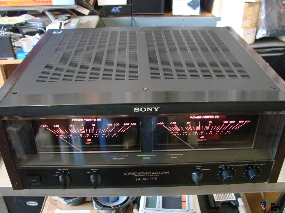 SONY TA-N77ES Power Amplifier + TA-E77ESD Preamplifier + 5CD Changer ...