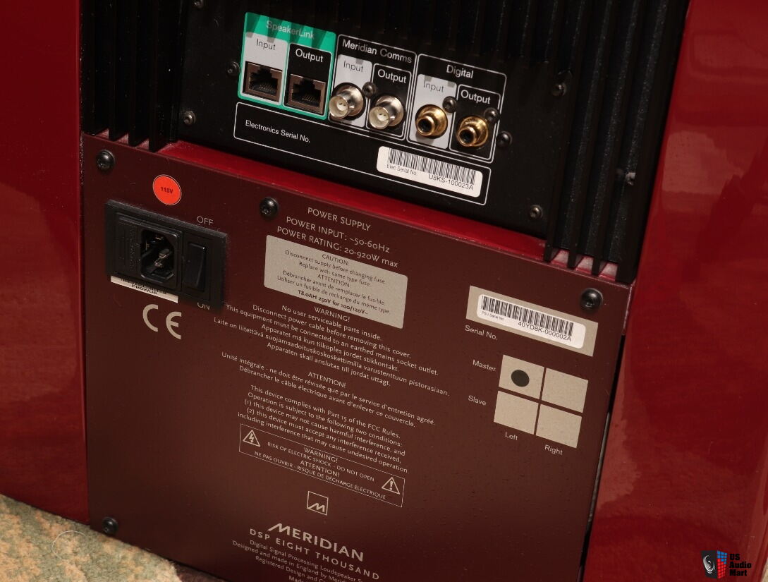 Meridian DSP8000SE 40th Anniversary Edition Speakers Photo #5149183 ...