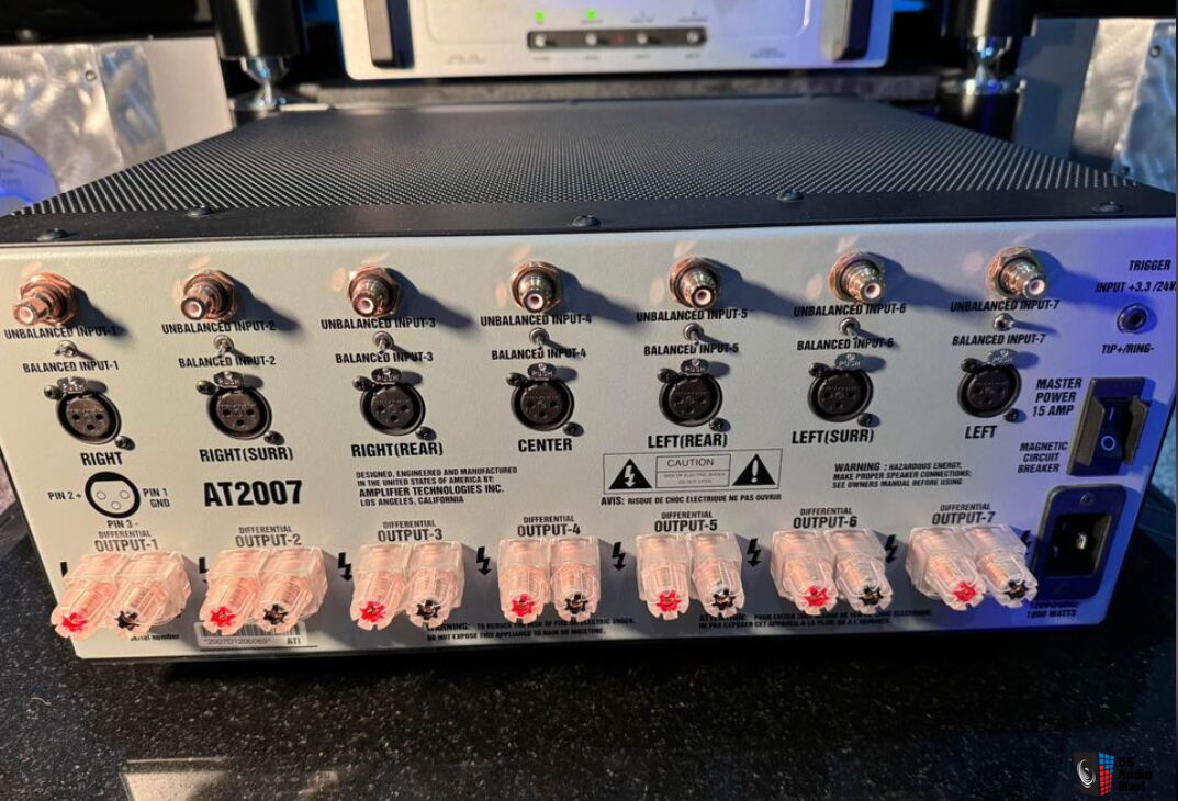 ATI AT2000 7 Channel Amplifier