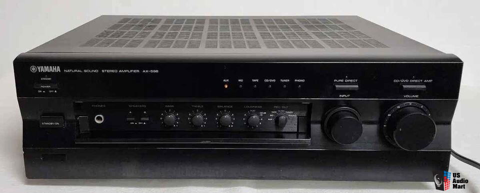 Yamaha AX-596 Integrated Amplifier Photo #5150217 - US Audio Mart