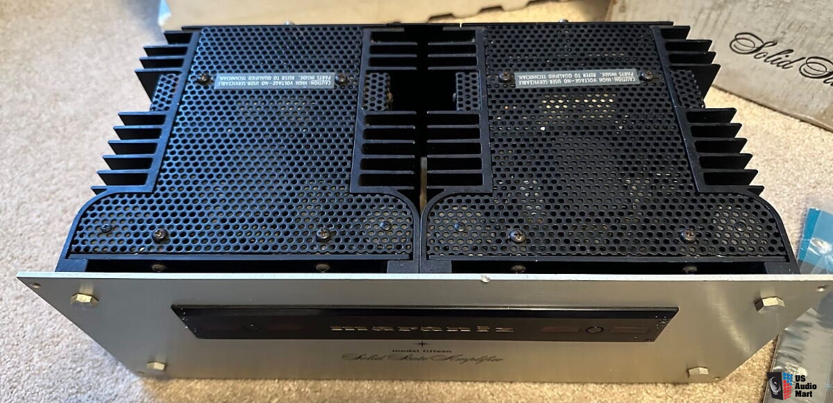 FS; Marantz 15-Power Amp In Original Box w recap kit/upgraded feet 15 ...