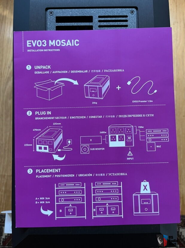 Isotek EVO3 Mosaic power conditioner/sine wave generation Photo ...