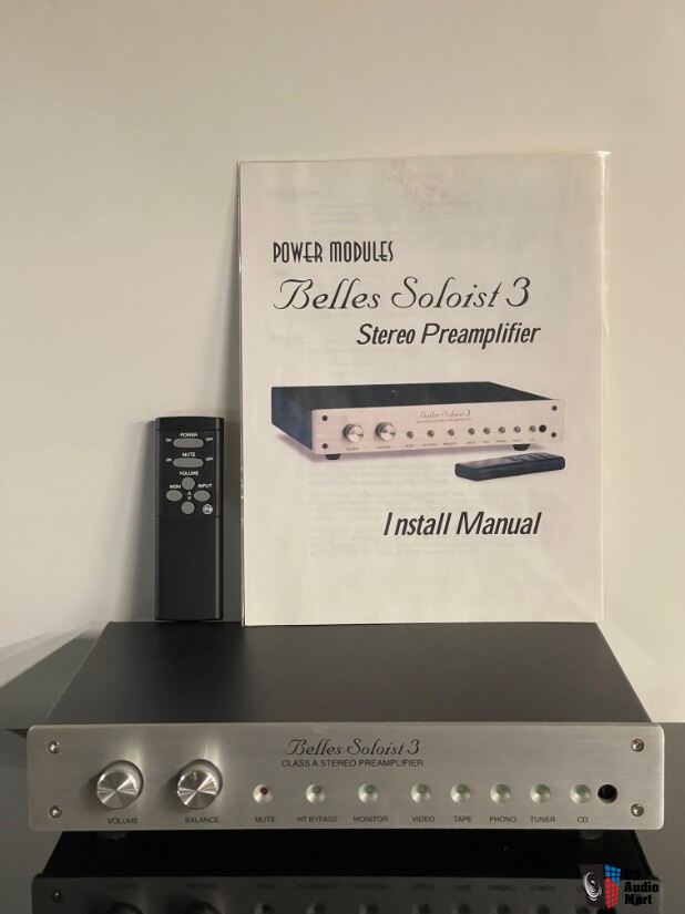 Belles Soloist 3 Preamplifier Photo #5152300 - US Audio Mart