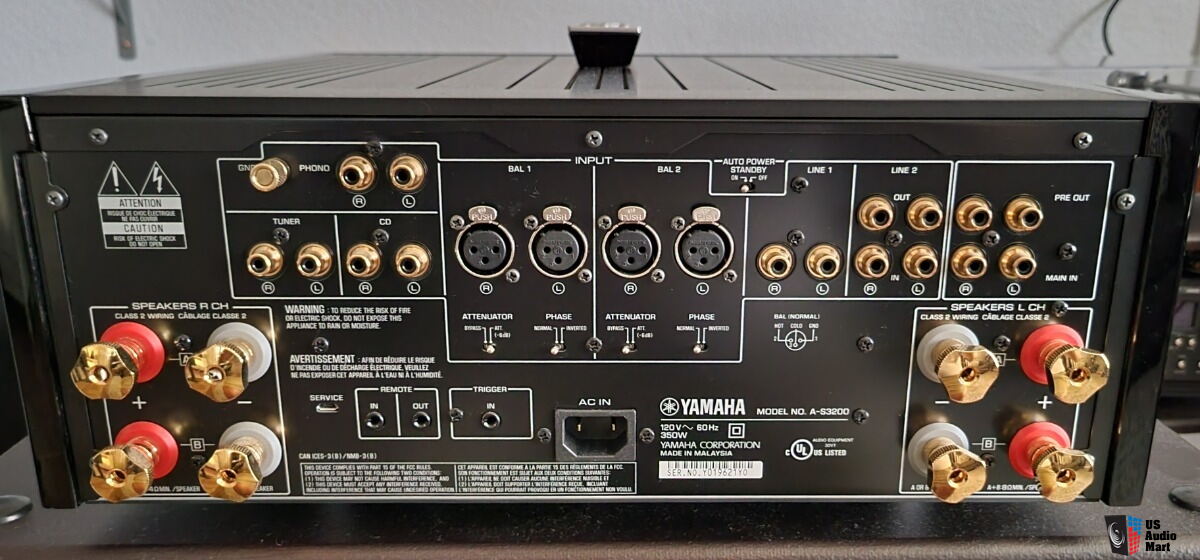 Yamaha A-S3200 Integrated Amplifier (Black) {Free-Shipping! Photo ...
