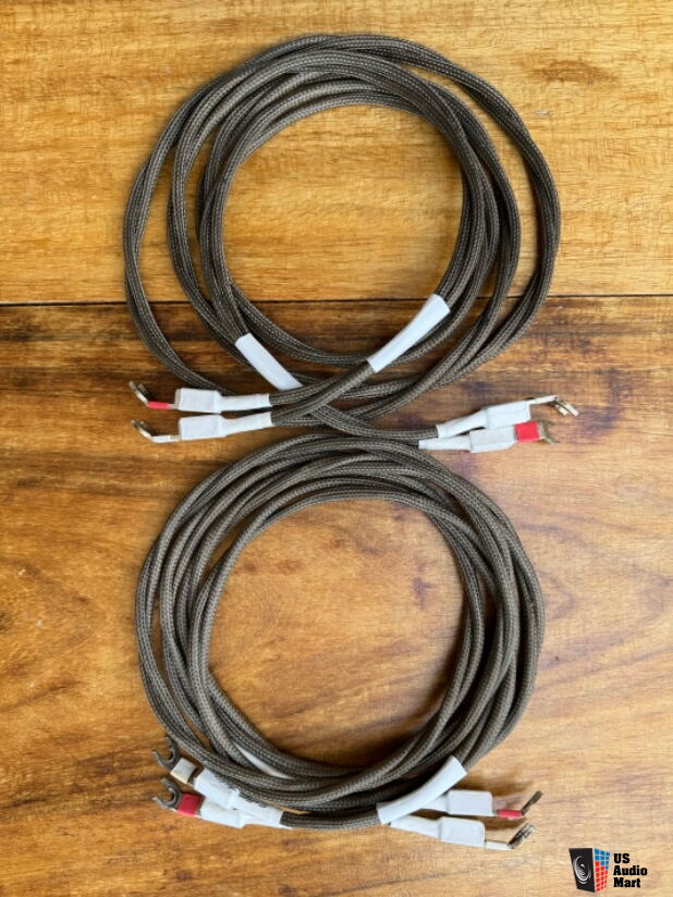 Sablon Speaker Cables w Bocchino Spades Photo #5152683 - US Audio Mart