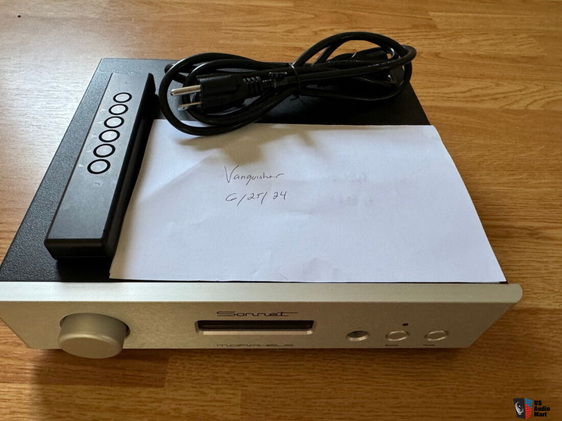 Sonnet Audio Morpheus MKII DAC & Preamp (w/ I2S Module) (Silver) Photo ...
