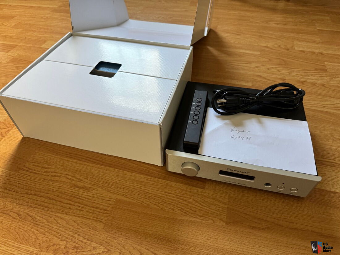 Sonnet Audio Morpheus MKII DAC & Preamp (w/ I2S Module) (Silver) Photo ...