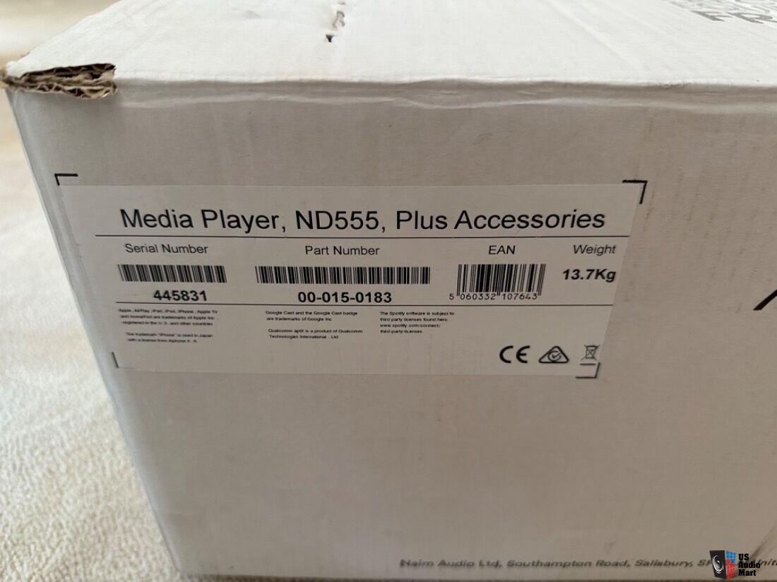 Naim Audio ND 555 Reference Network Player Streamer Photo #5155268 - US ...
