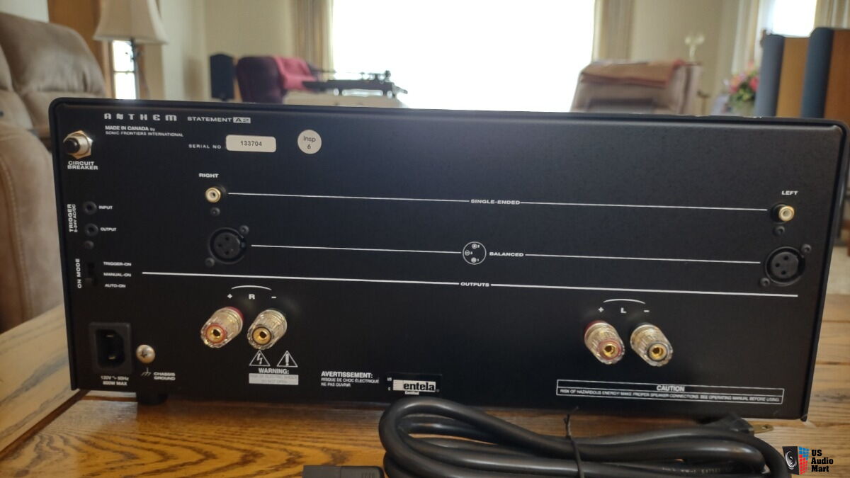 Anthem Statement 2ch Amp