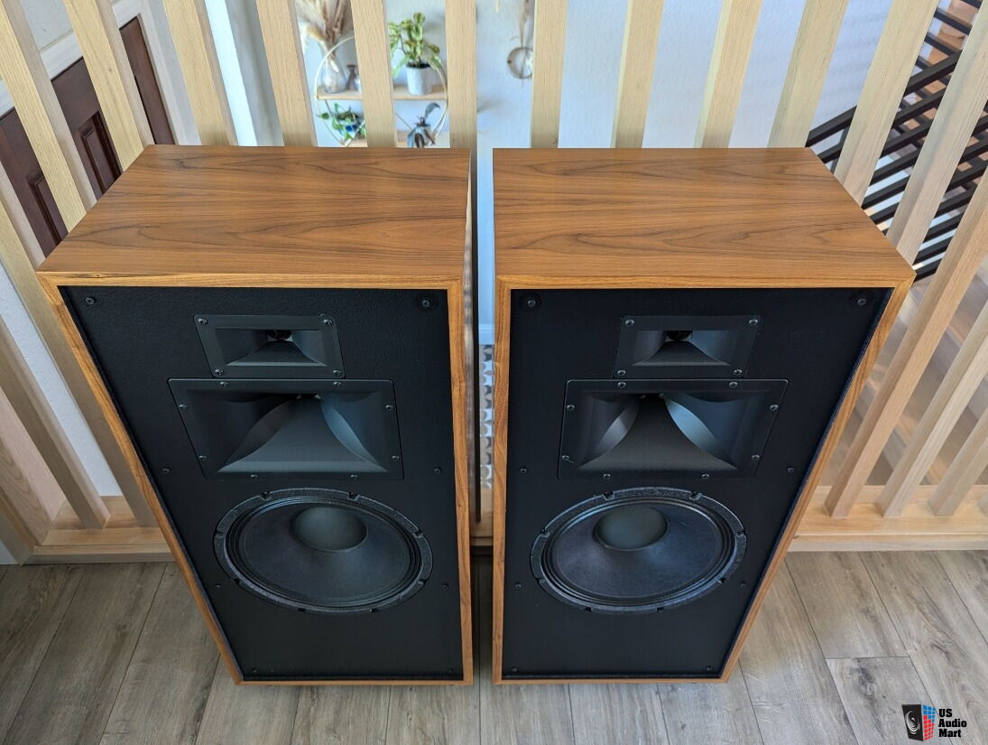 Klipsch Forte IV Walnut with Stock+Lambswool Grills and Herbie's ...
