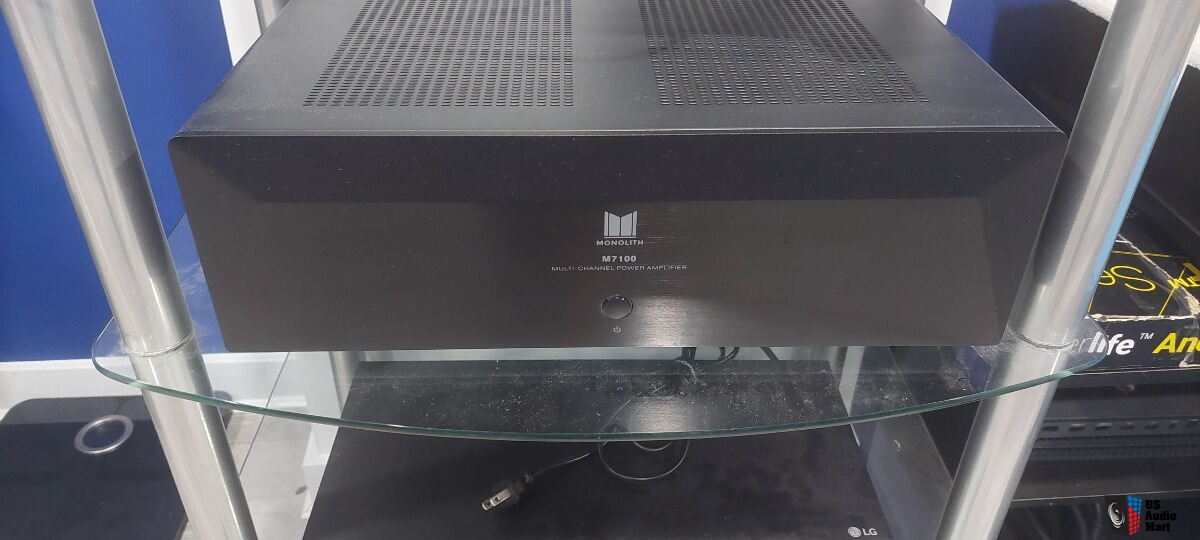 Monolith M7100 7 channel amplifer Photo #5156528 - US Audio Mart