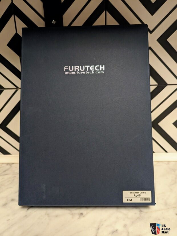 Furutech AG-16 1.1M Phono/Tonearm Cable. Straight DIN to RCA/Ground ...