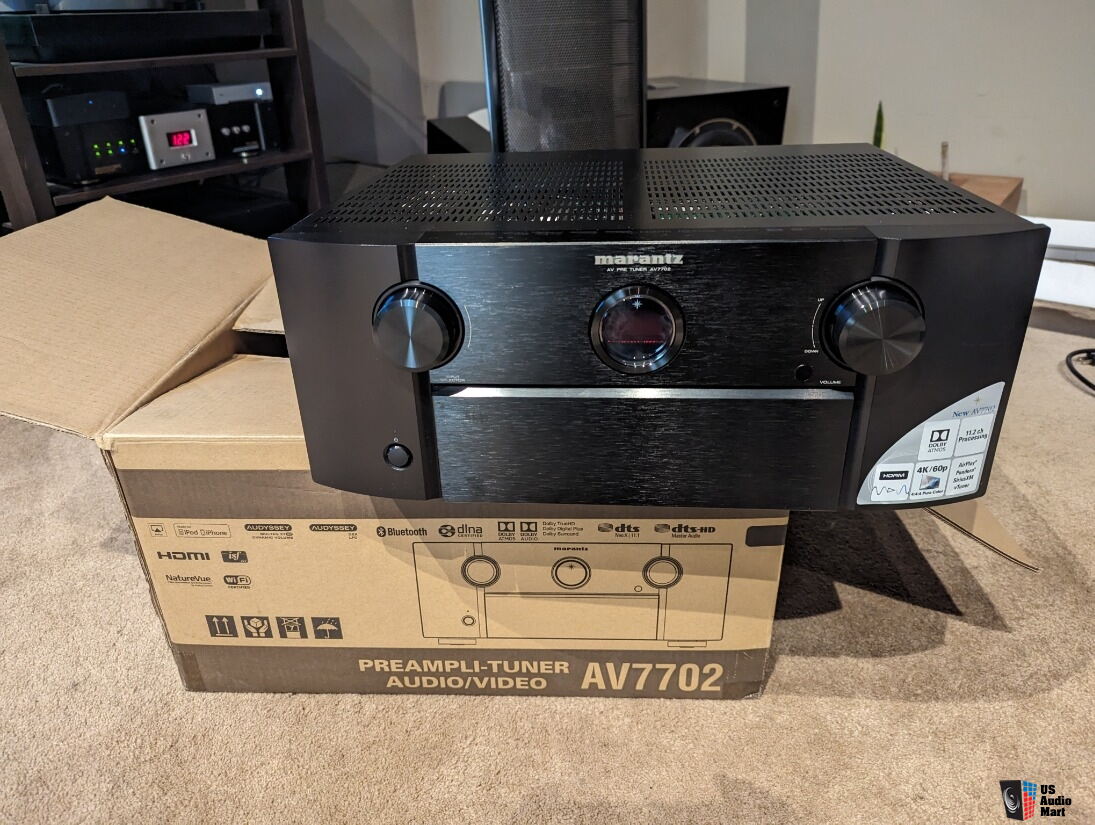 Marantz AV7702 11.2Ch Home Theater AV Surround Pre-Amplifier/Processor ...