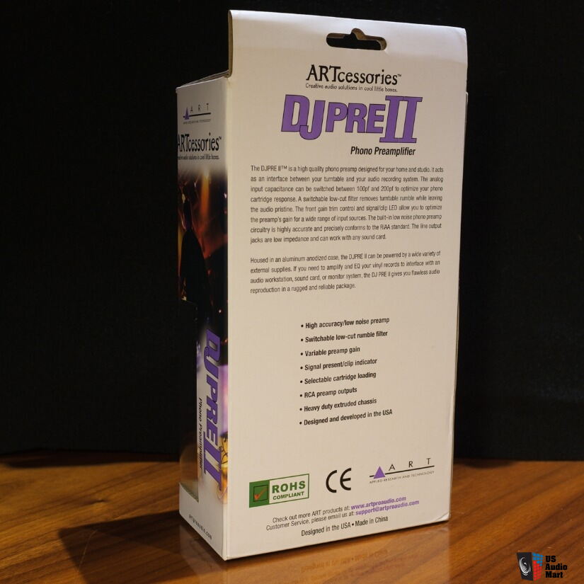 ART DJ Pre II Phono Preamp For Sale - US Audio Mart