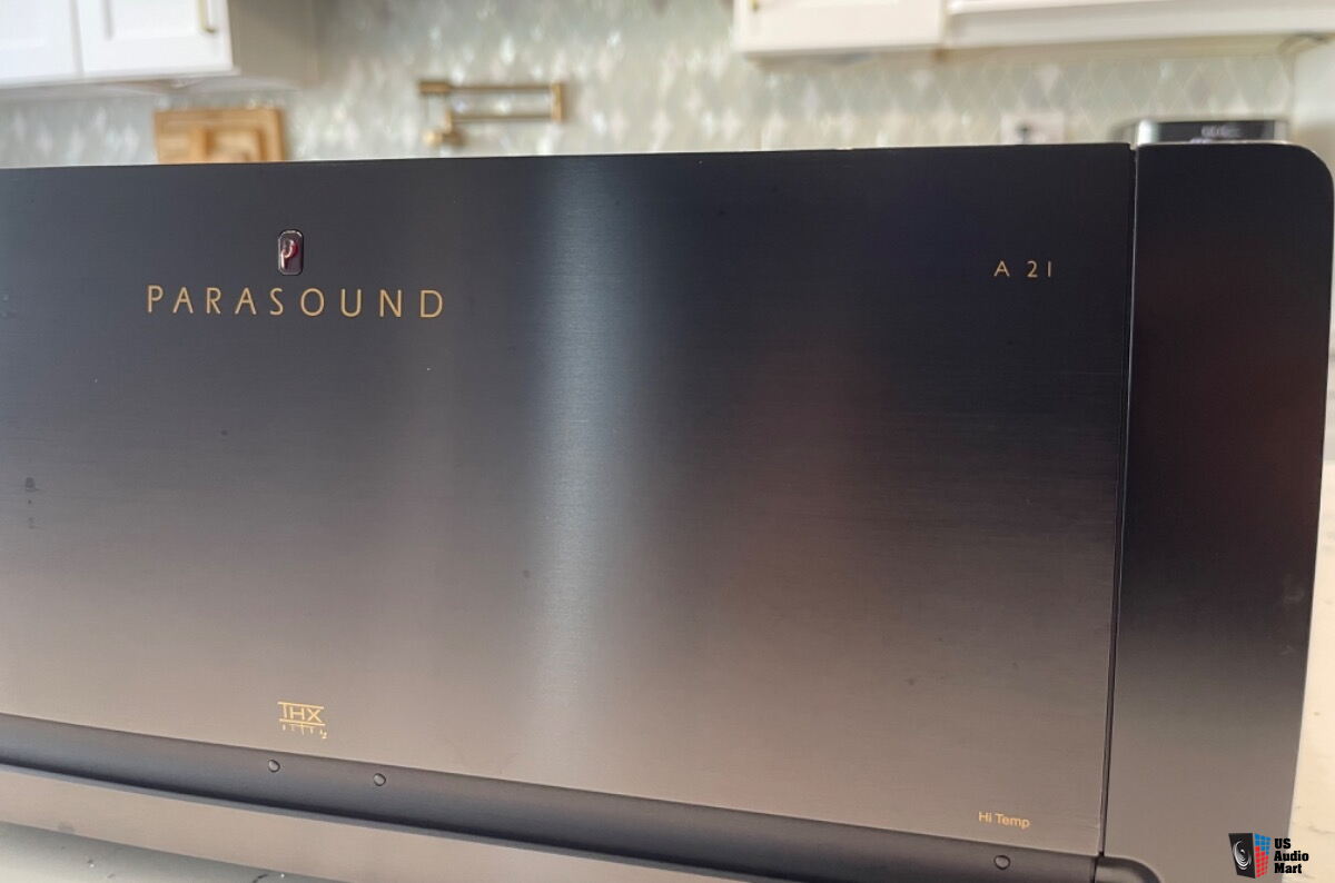 Parasound Halo A21 2 Channel Power Amplifier. - Black Photo #5158099 ...
